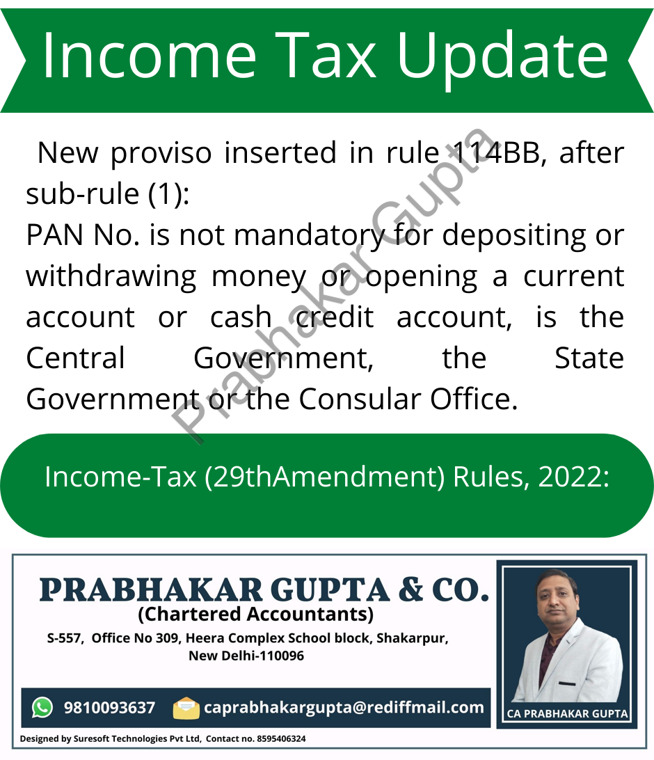 Indian Tax Update